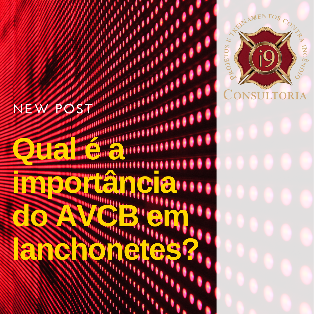 Qual é a importância do AVCB em lanchonetes?